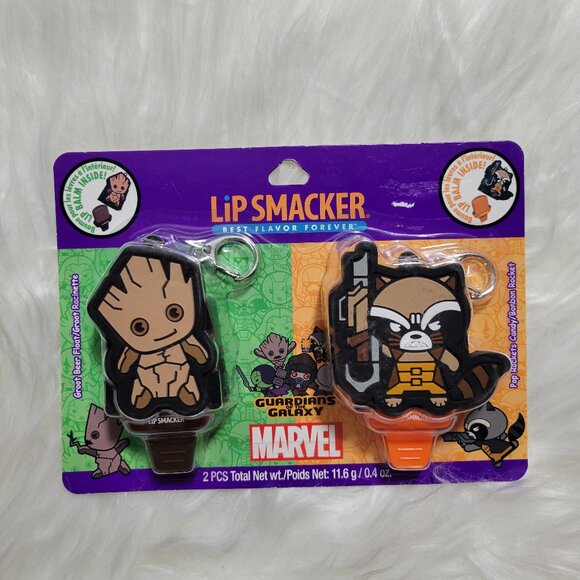 Marvel | Makeup | Marvel X Lip Smacker Lip Balm Keychain Set | Poshmark